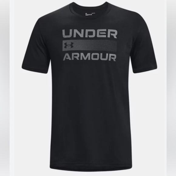Under Armour | Shirts | Mens Under Armour Team Issue Logo Tee Black ...